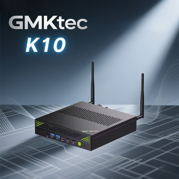 GMKtec Мини-ПК GMKtec K10 (Intel Core i9-13900HK, RAM 8 ГБ, SSD 1024 ГБ ...