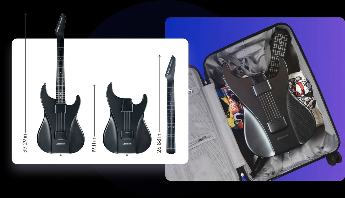 AEROBAND Электрогитара AG01_Guitar 6-струнная, корпус Пластик купить на ...