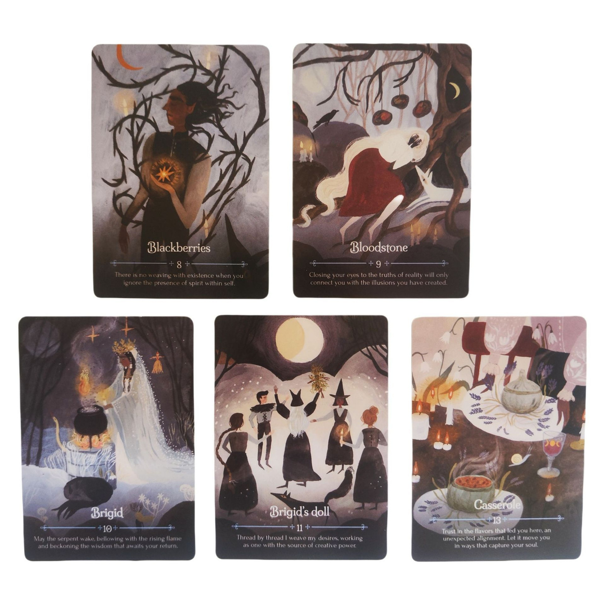 6666карты таро"Seasons of The Witch Imbolc"Oracle,10.4X7.3cm купить на ...