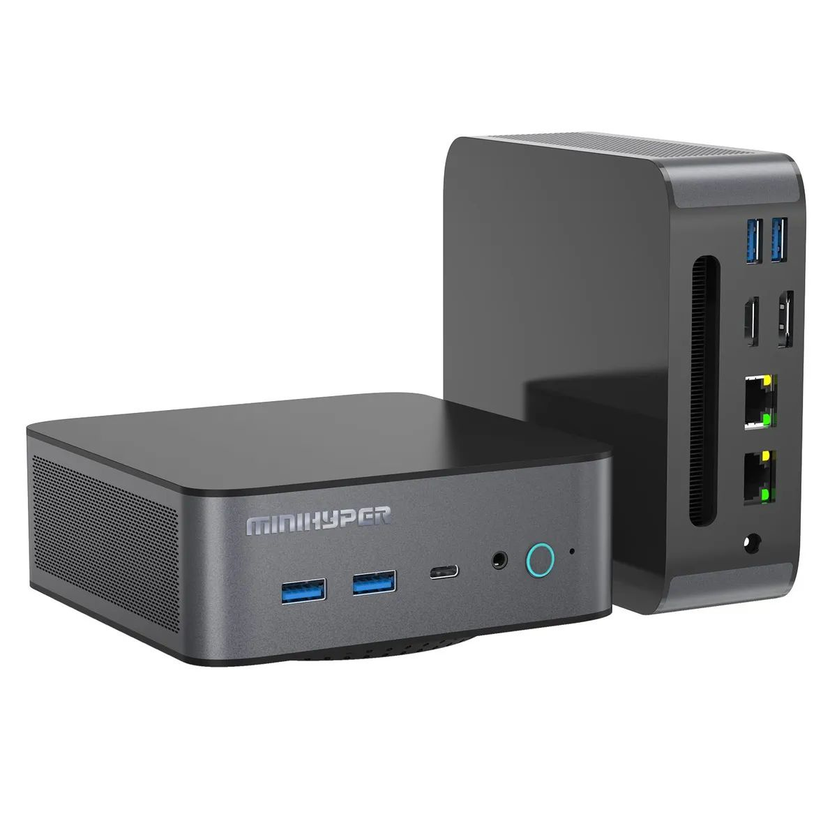 Мини-ПК MiniHyper мини пк игровой_MiniHyper H90 32+1t conggai (32+512GB ...