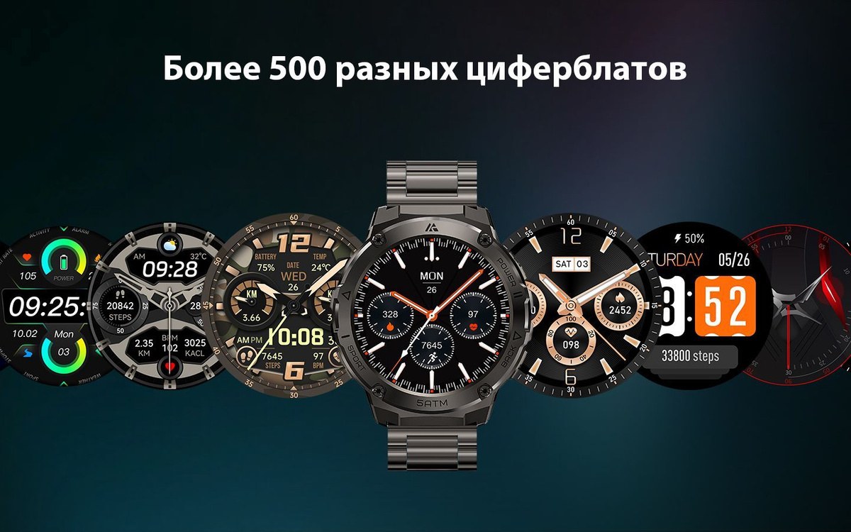AMAZTIM Умные часы Смарт часы T3E мужские водонепроницаемые военные ...