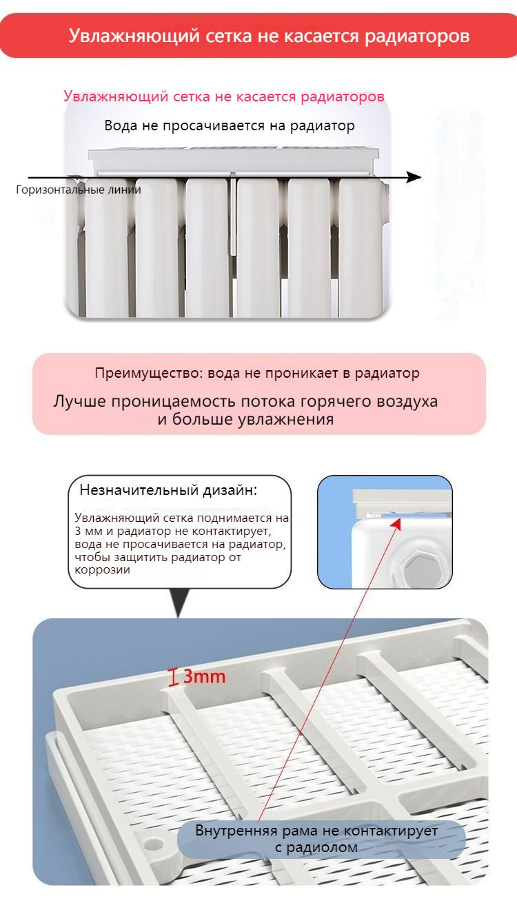 Увлажнитель воздуха mzm-20251130084224212, белый купить на OZON по ...