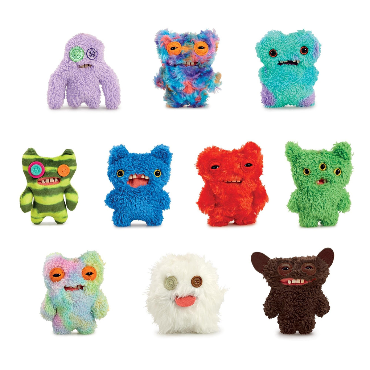 Мягкая игрушка Фагглер 22 см Fuggler Fugg Family Pack of 3 /3 плюшевые ...