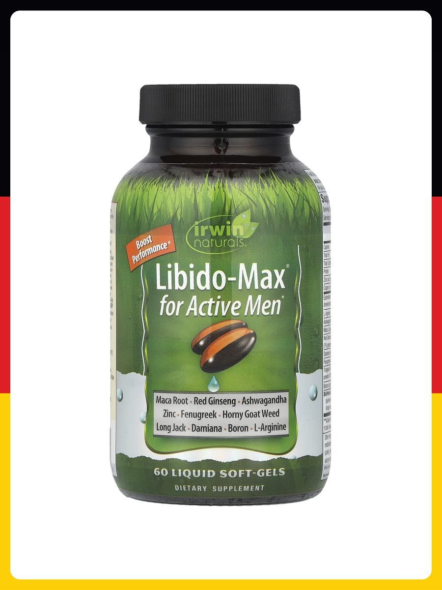 Пищевая добавка Irwin Naturals, Libido-Max для активных мужчин, 60 желатиновых капсул купить на ...