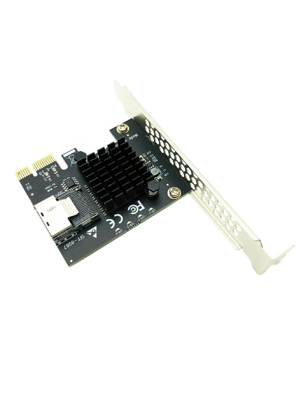 Адаптер PCIE на Mini SAS купить на OZON по низкой цене (3186960024)
