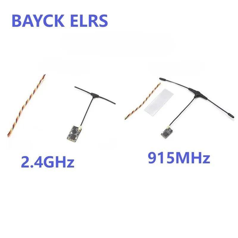 BAYCK ELRS 915MHz / 2.4GHz NANO ExpressLRS Приемник With T type Антенна ...