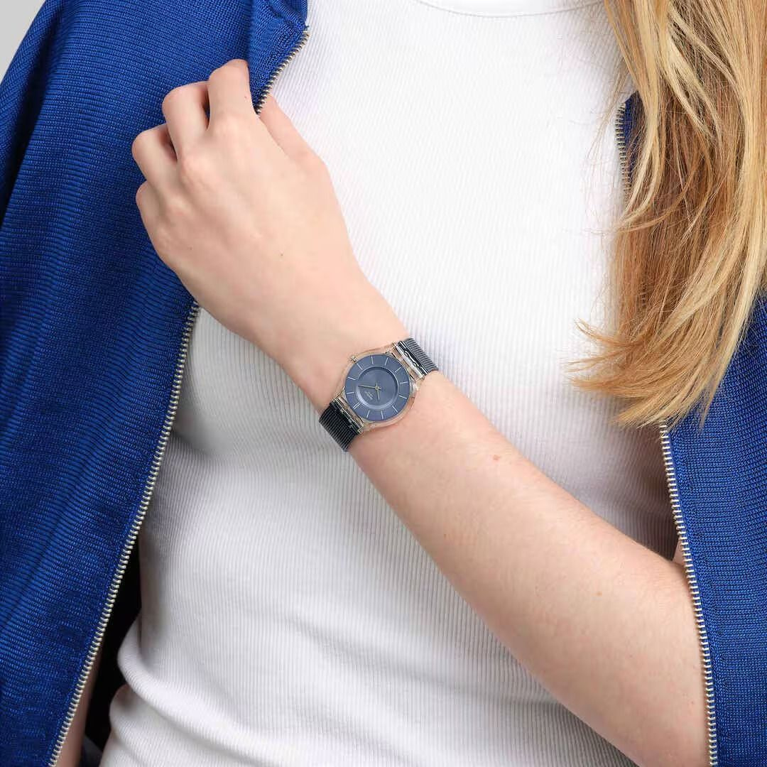 Swatch Часы наручные Кварцевые Cook Skies, SS08K120M купить на OZON по ...