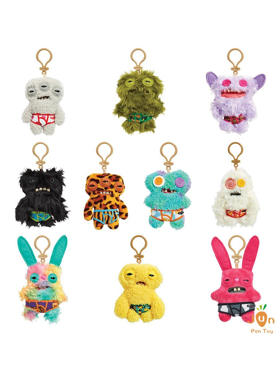 Фагглер, плюшевые игрушки Spin Master Fuggler Keyring Crazy Rabbit ...