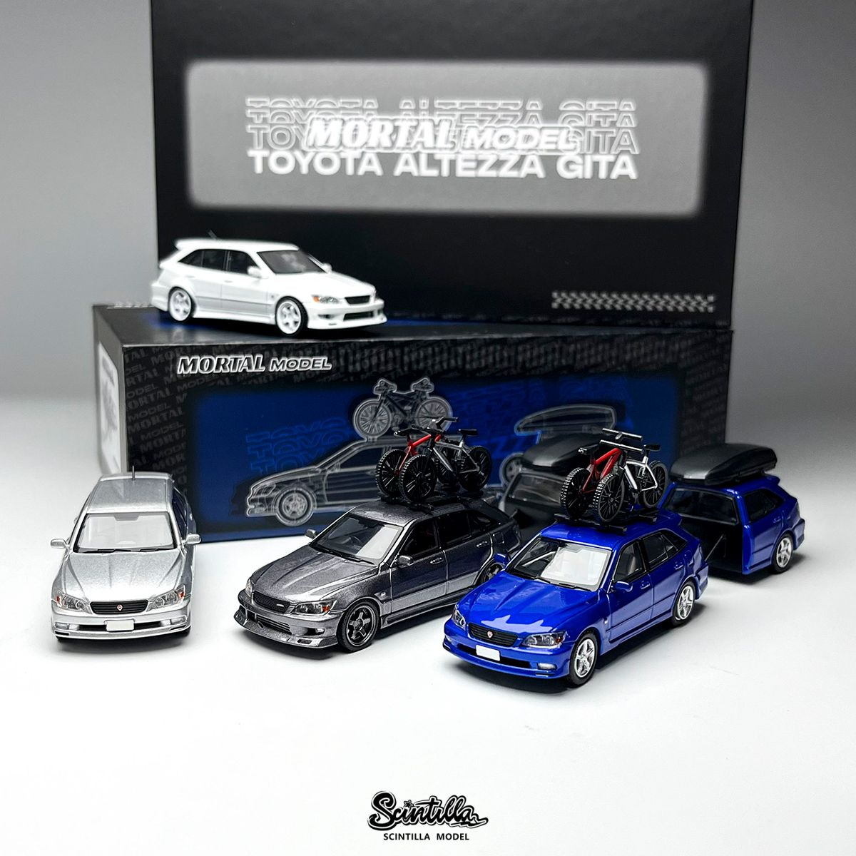 Машинка MORTAL MODEL 1/64 #TOYOTA ALTEZZA GITA AS300 ELIXIR Alloy Car ...