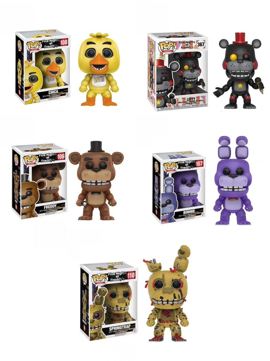 Фигурка FUNKO POP FNAF 10th Freddy купить на OZON по низкой цене ...