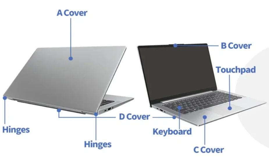 Петли для ноутбука Asus FX505 FX505DT FX505DY FX505DD , FX505GT FX505DU ...
