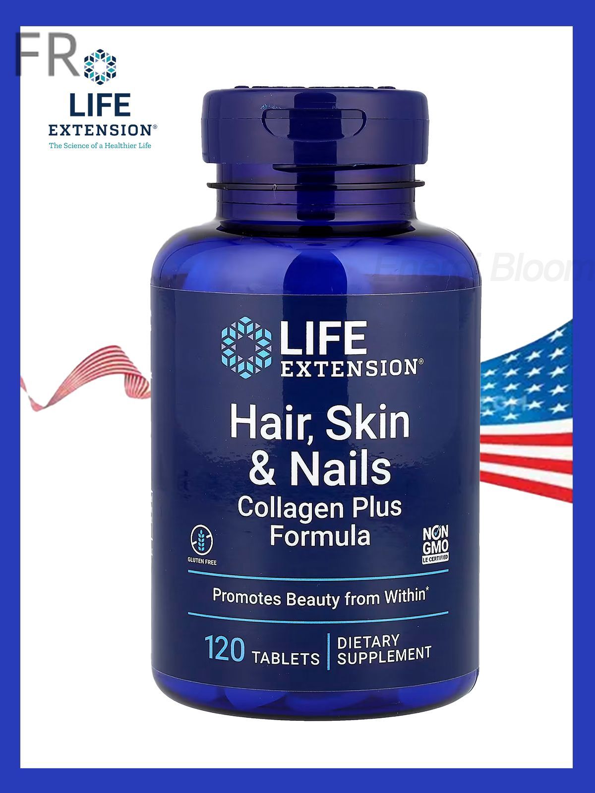 Life Extension Hair, Skin & Nails Витамины для кожи, волос и ногтей ...