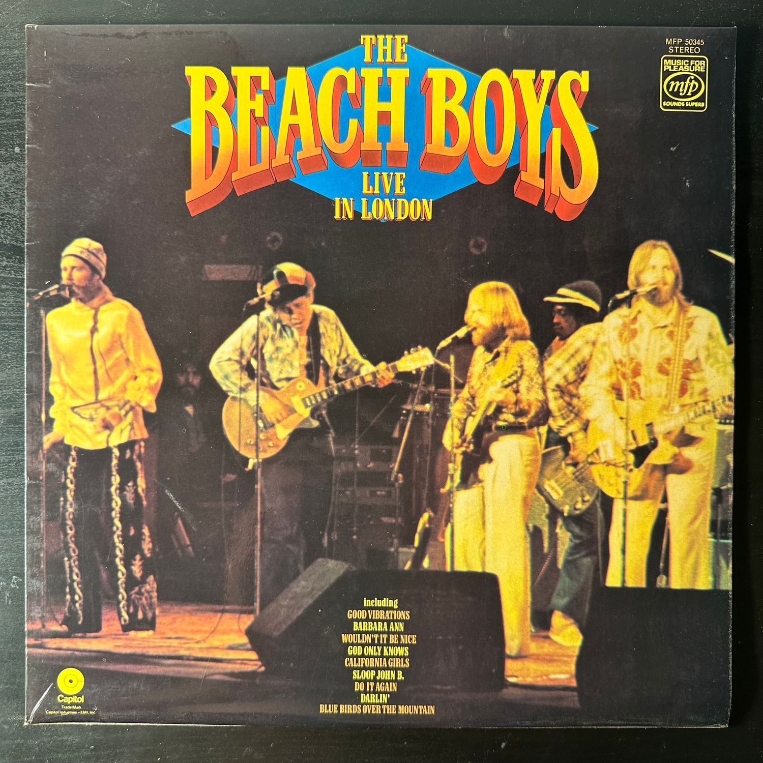 Виниловая пластинка The Beach Boys - Live In London (Англия 1977г ...