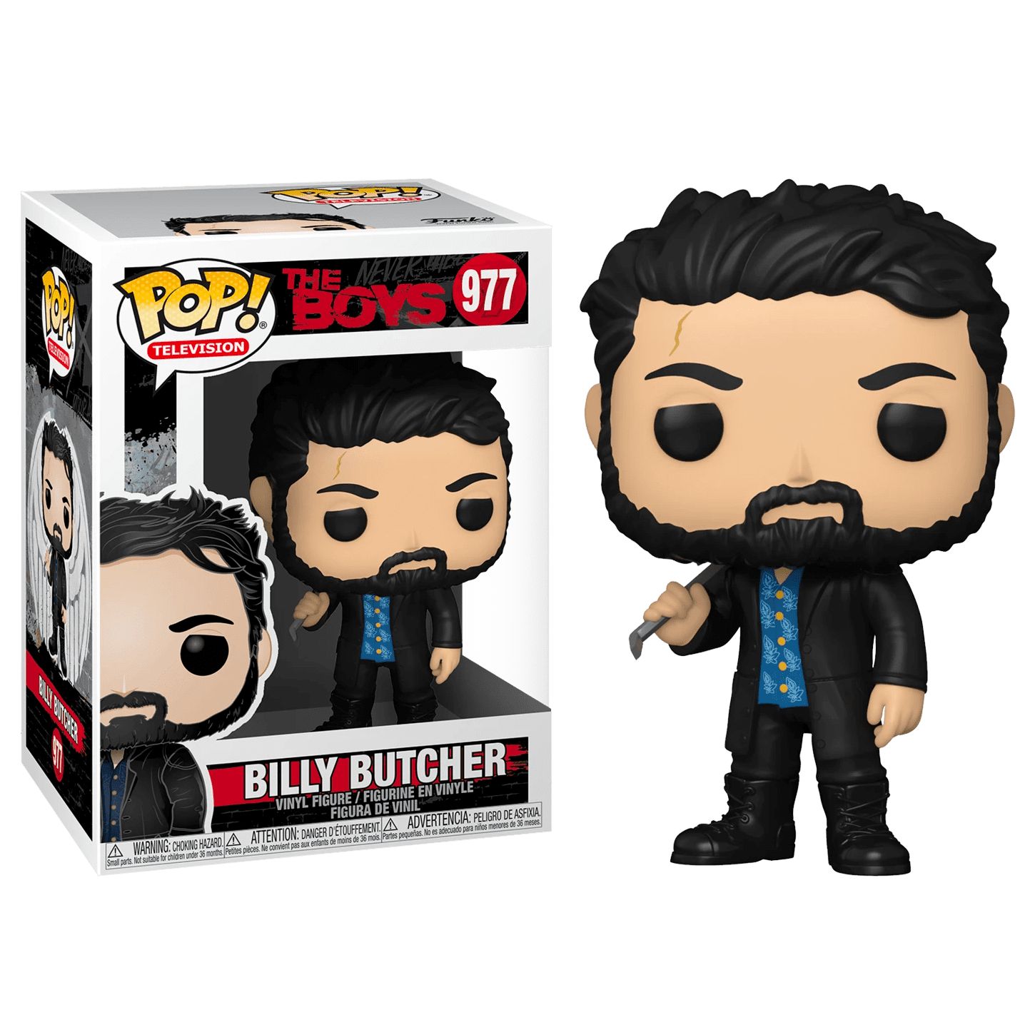 Фигурка Funko Pop! The Boys: Billy Butcher (Фанко Поп Билли Бутчер из ...