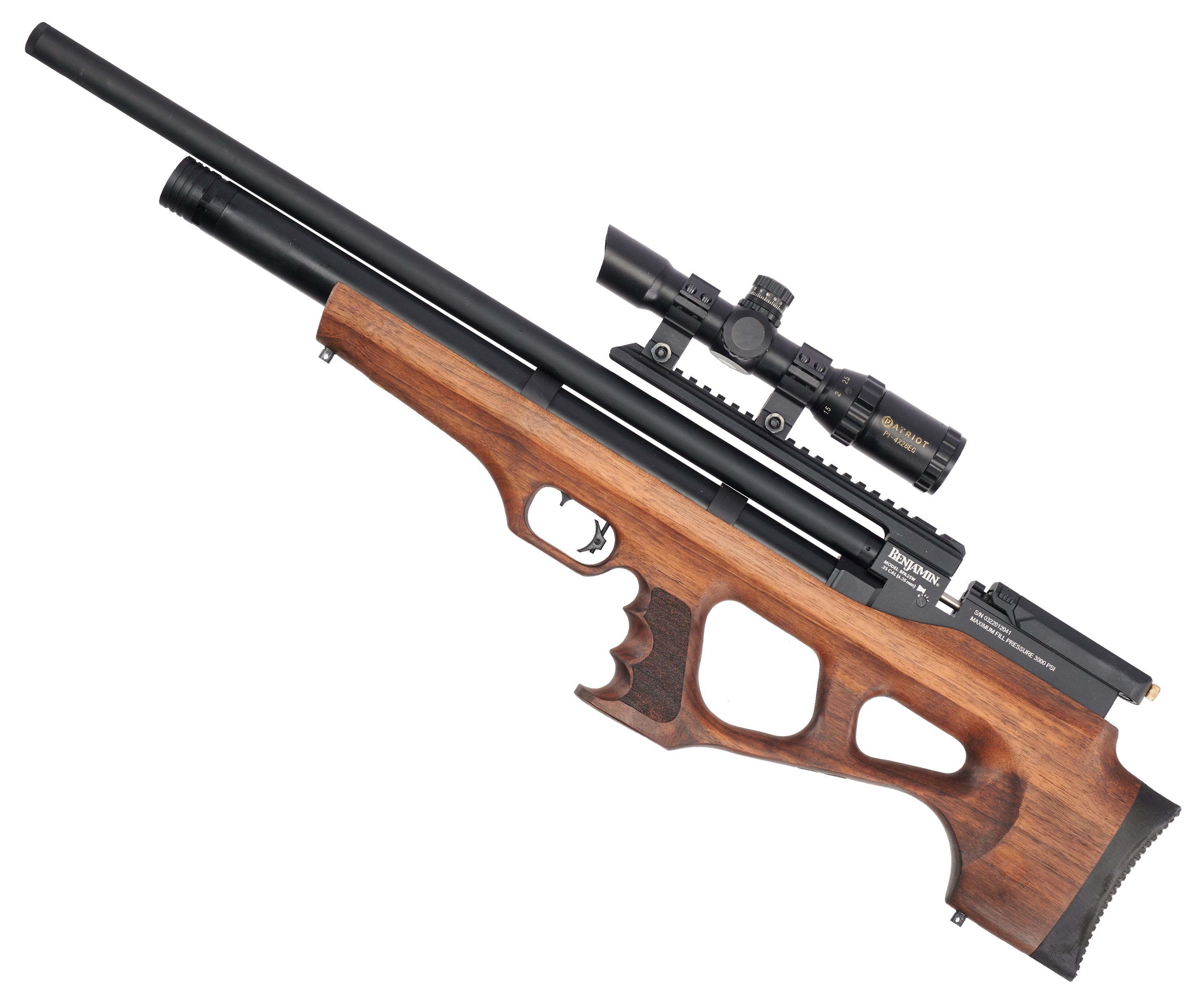 Пневматическая винтовка Crosman Crosman Benjamin Akela 6.35 мм (Орех ...