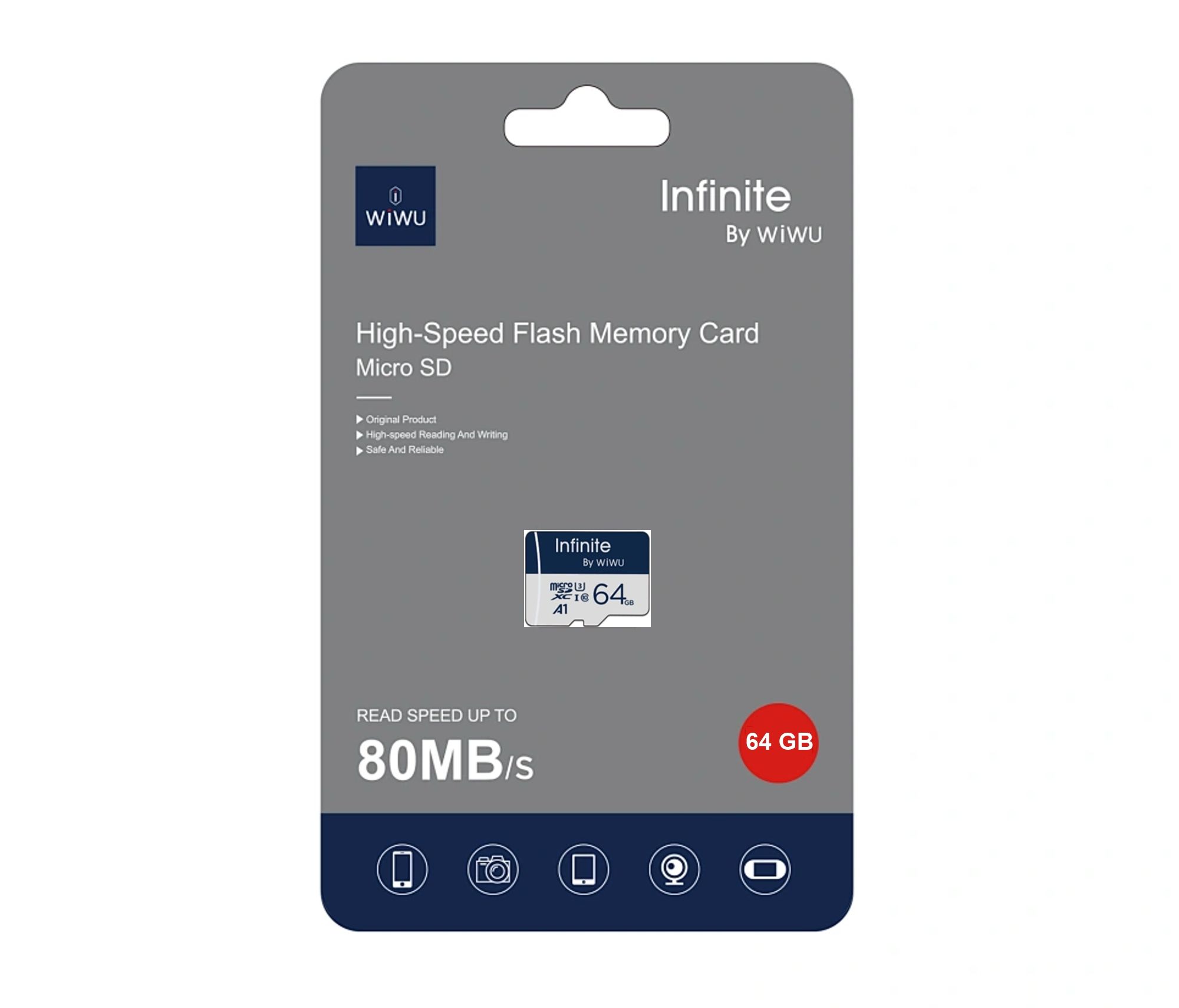 Карта памяти Wiwu Infini Series High-speed Flash Memory Card 64 МБ ...