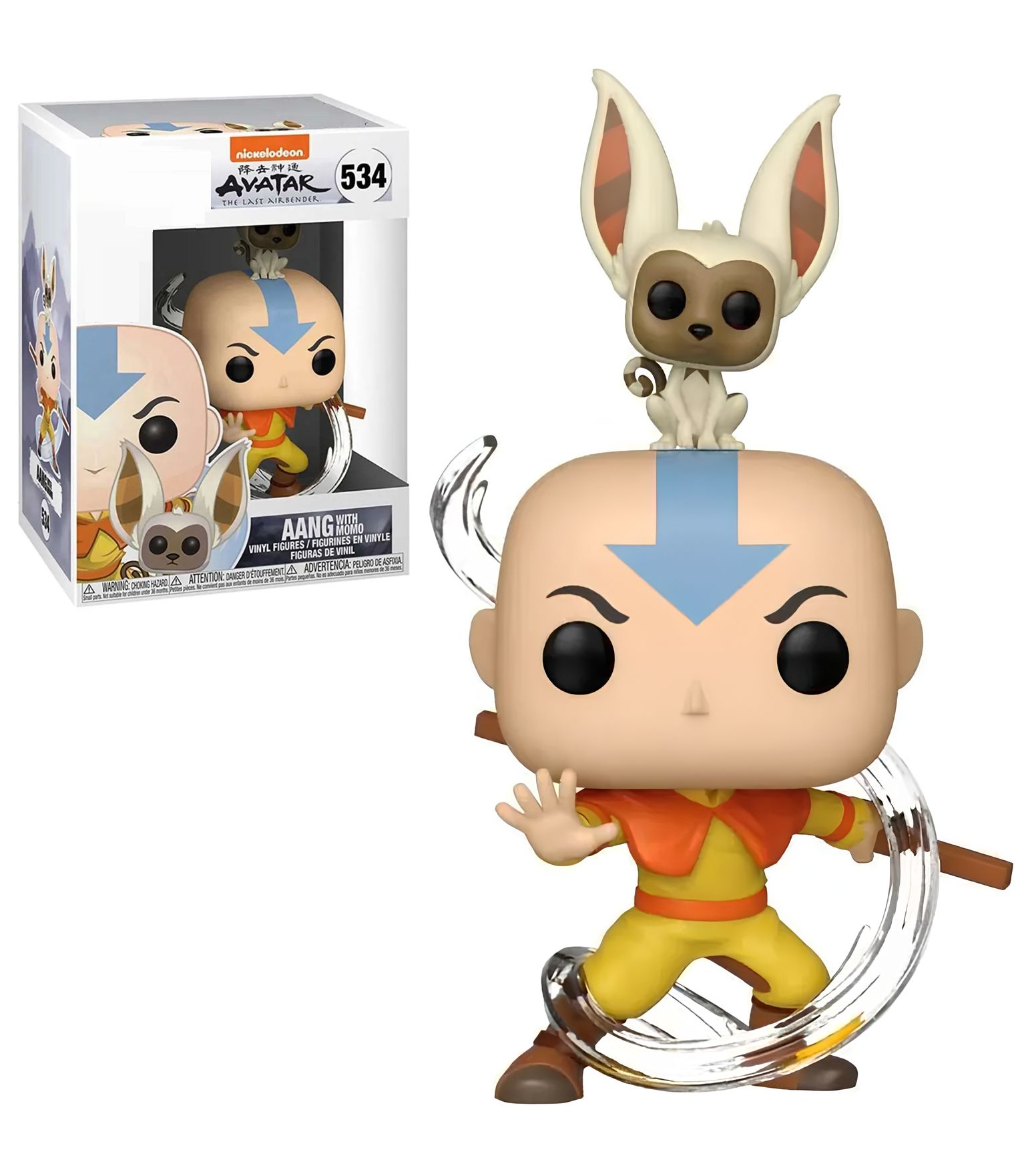 Вопросы и ответы о Фигурка Аватар: Легенда об Аанге Аанг и Момо ...