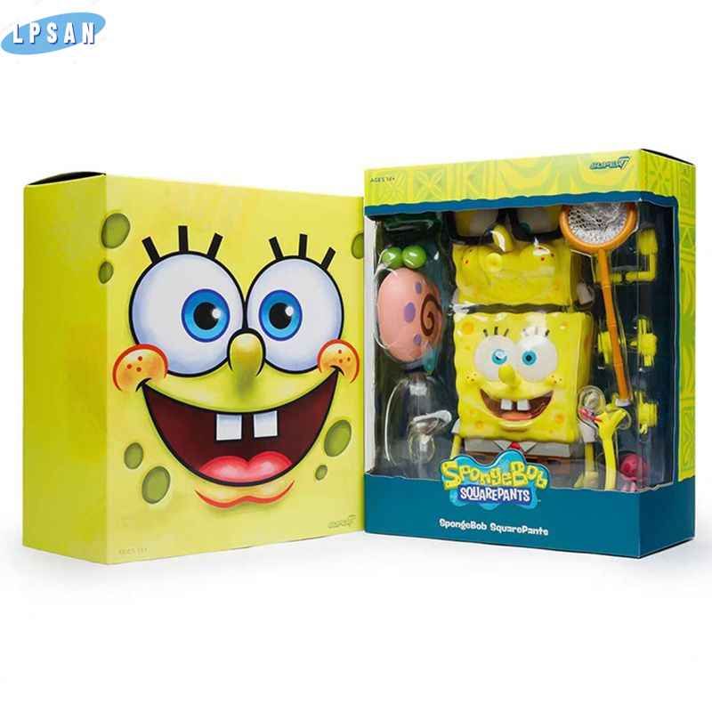 Super 7 Spongebob Squarepants Action Figure / Набор Игрушек Губка Боб С ...