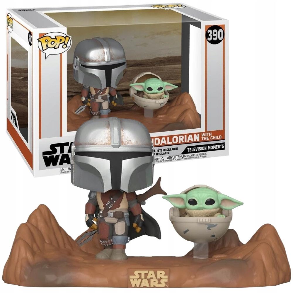 Фигурки Funko Pop 390 - Коллекционная фигурка STAR WARS МАНДАЛОРЕЦ с ...