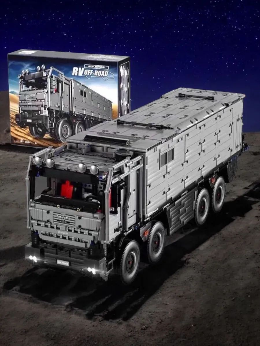 Конструктор Грузовая машина RV Off-road 6068 деталей купить на OZON по ...