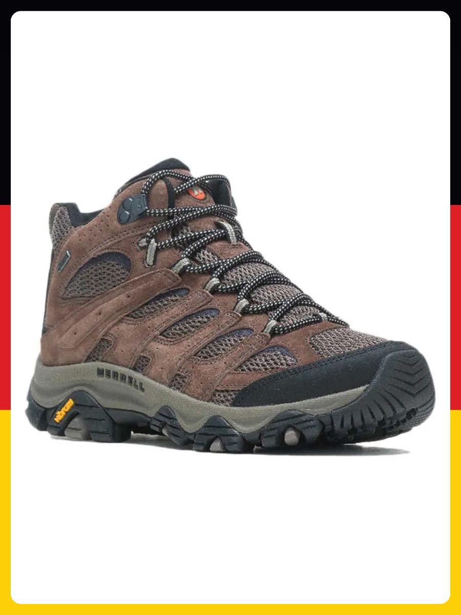 Ботинки Мужской Merrell коричневый, размер 45 Демисезон купить c ...