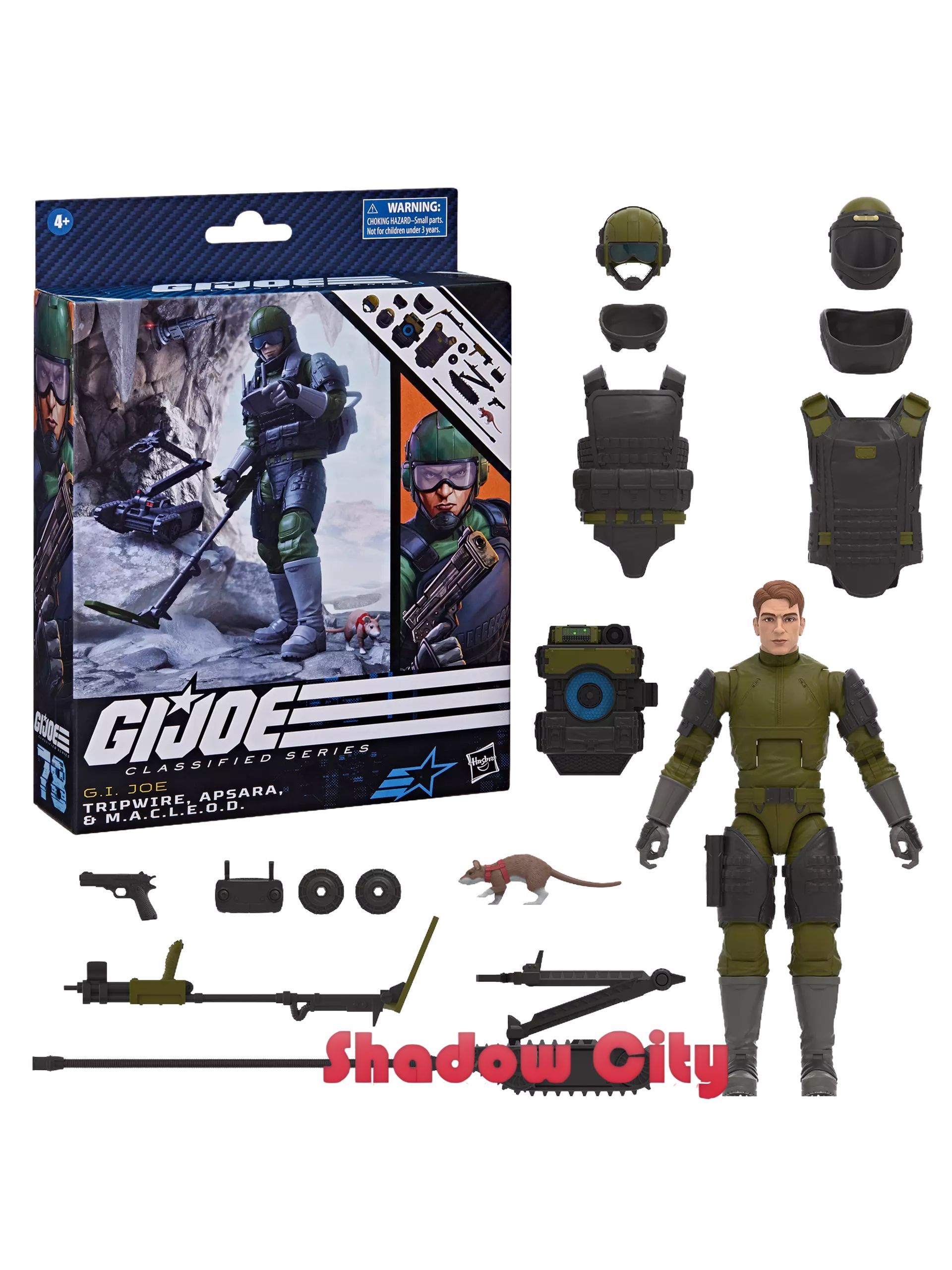игрушки Hasbro фигурки G.I. Joe Classified Series Tripwire, Apsara ...