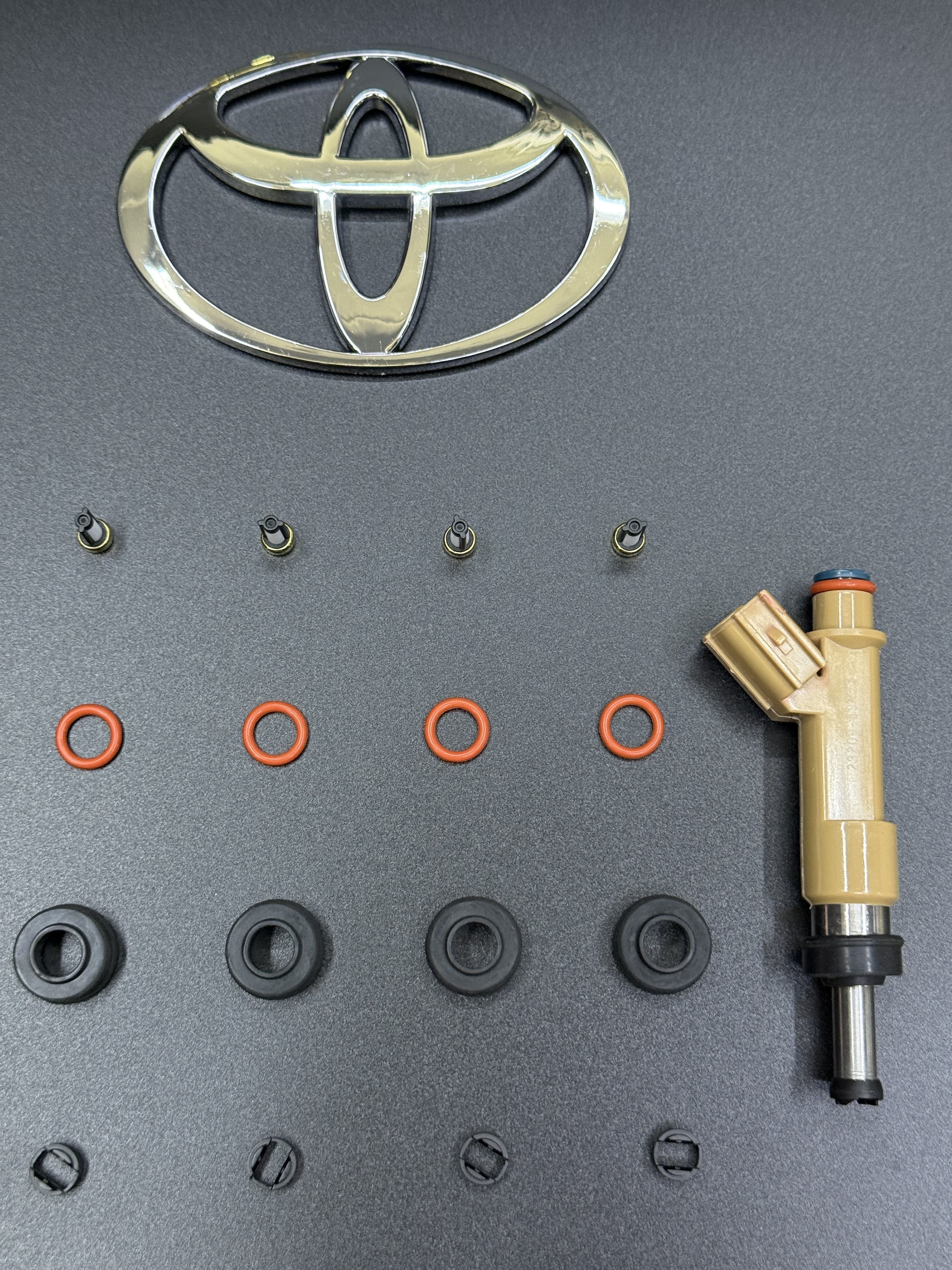 Ремкомплект форсунки; ремкомплект на 4 инжектора на для Toyota 1ZR 2ZR ...