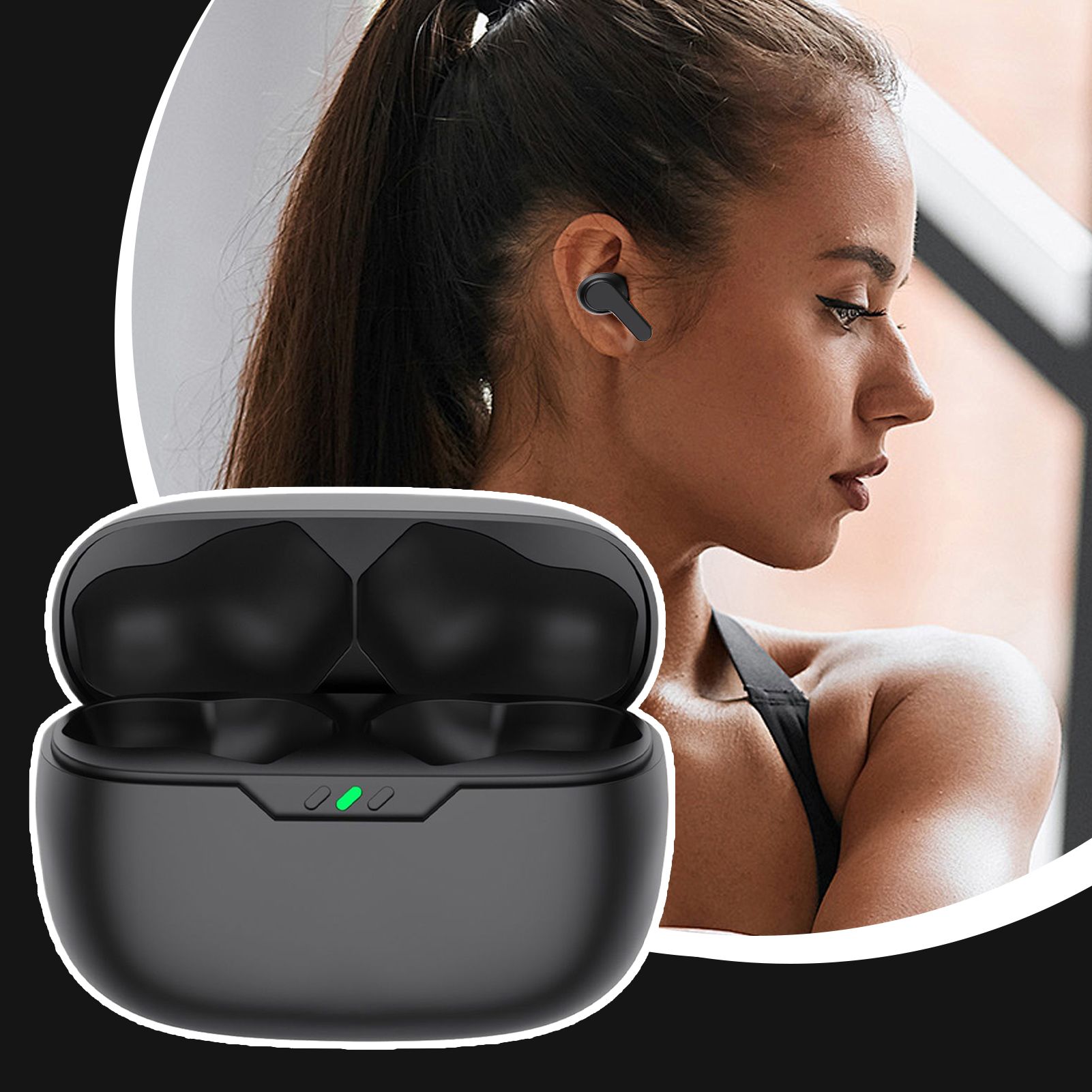 Чехол для зарядки беспроводных Bluetooth-наушников JBL Vibe Beam ...