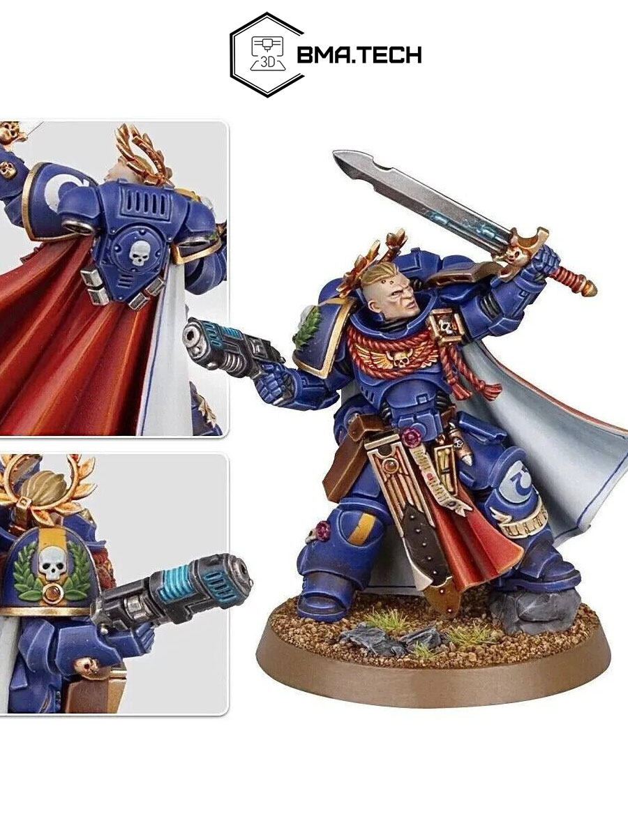 Миниатюра Warhammer 40000 - Primaris Captain купить на OZON по низкой ...