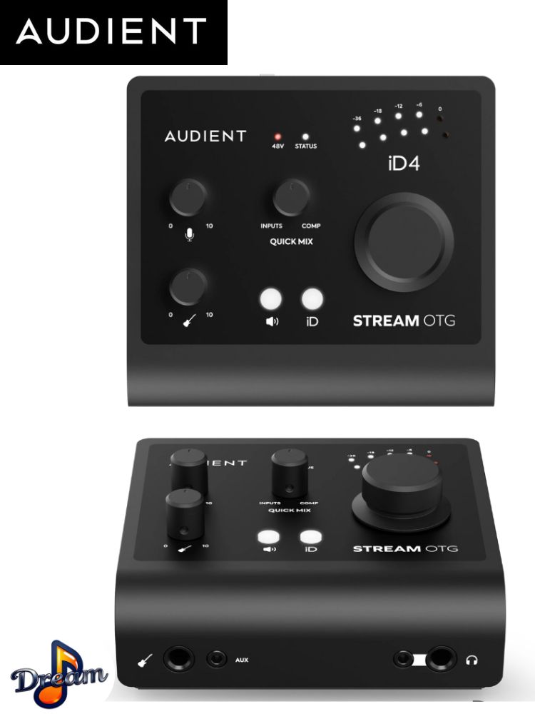 AUDIENT Студийный комплект для звукозаписи ID4 OTG студийный звуковая ...