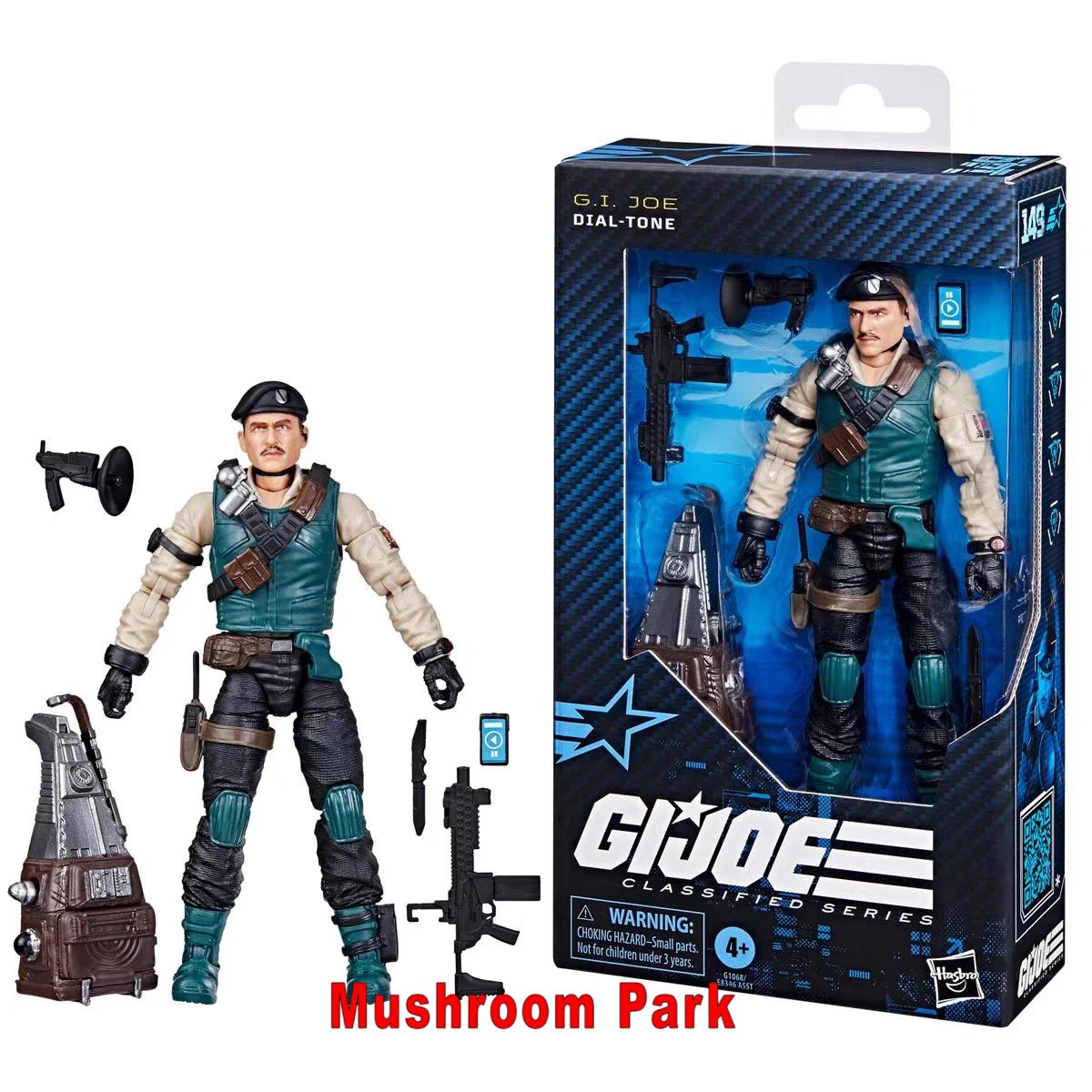 Hasbro 6-дюймовая подвижная кукла серии Special Forces Secret с ...