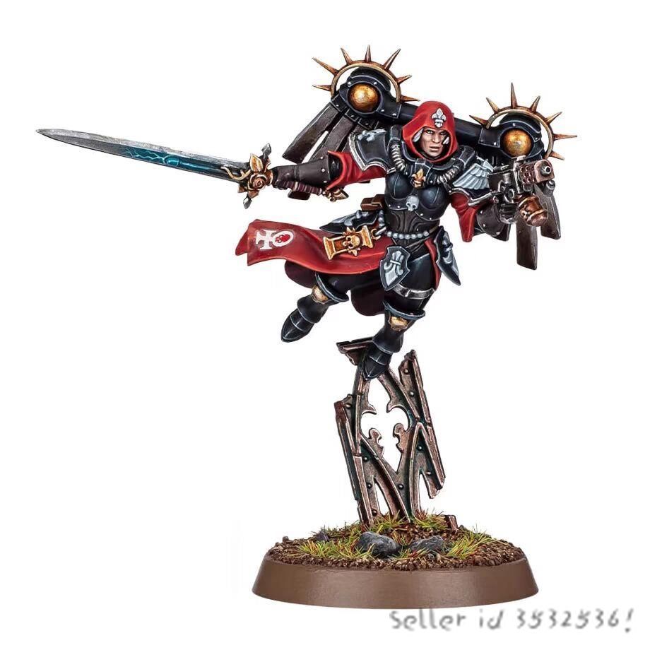 Canoness with Jump Pack / Вархаммер 40к смола / Warhammer 40000 ...