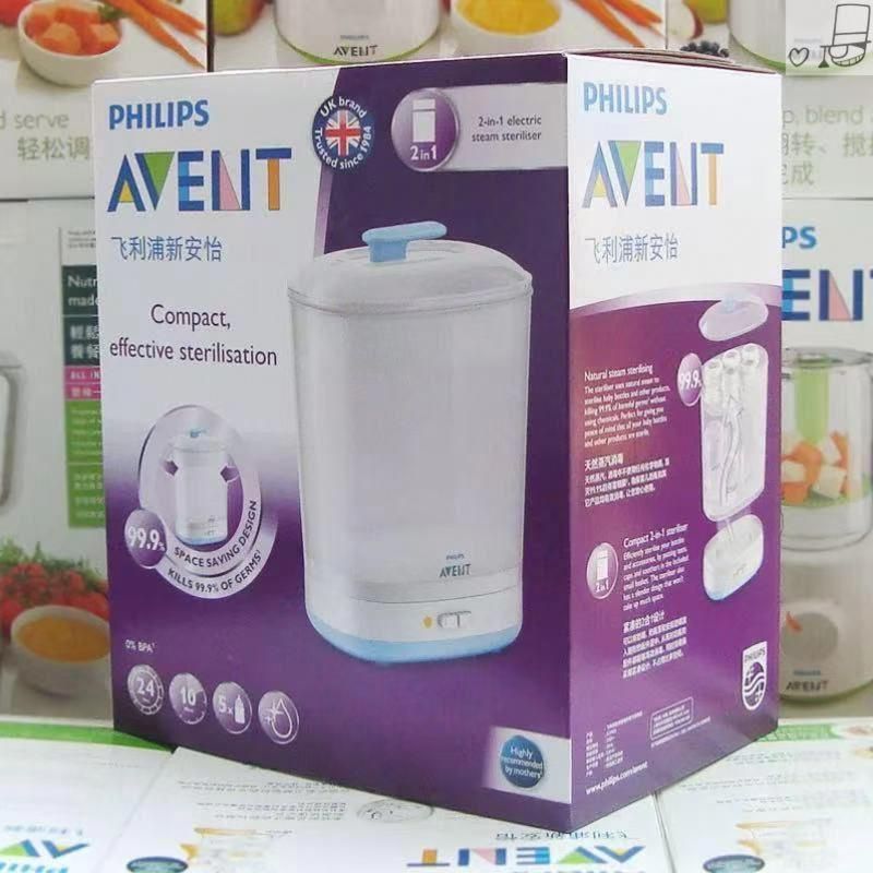 Philips Avent 2-in-1 Паровой стерилизатор для бутылок SCF922 купить на ...