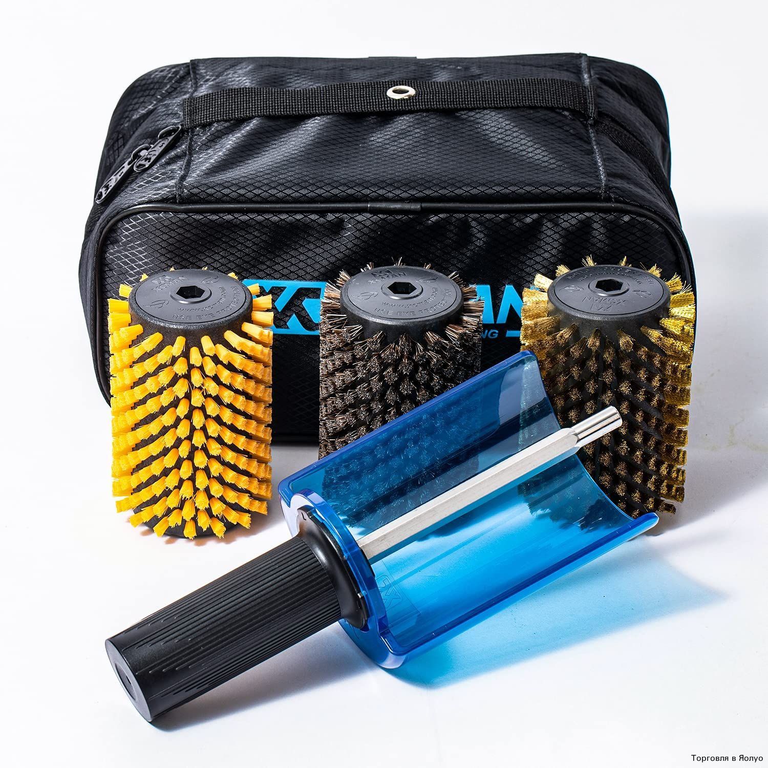 XCMAN Набор щёток для лыжных гонок Roto Brush Kit Roto Brush Handle ...