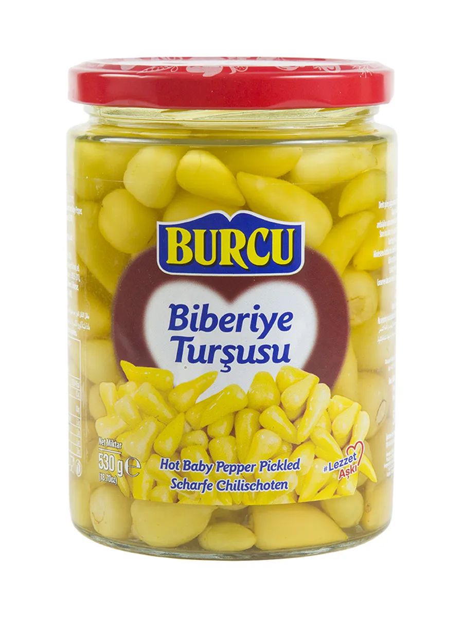 BURCU Маринованные острые перцы "Биберие туршу" 530 гр купить на OZON ...