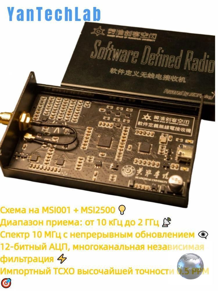 SDR RSP1 Программно-определяемый радиоприёмник (SDR) для приема радио ...