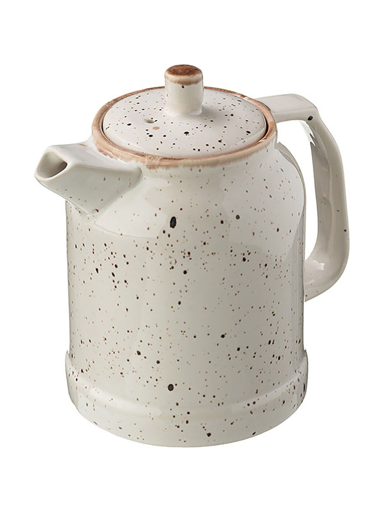 Чайник заварочный Борисовская Керамика Punto Bianca, фарфоровый, 1000 ...