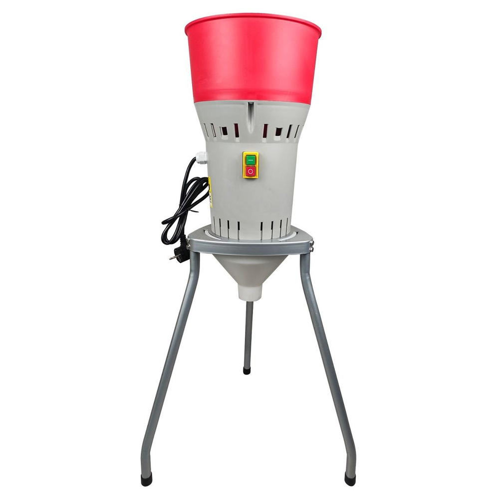 Зернодробилка HobbyFarm EM-25WL, на ножках / для измельчения зерна с ...