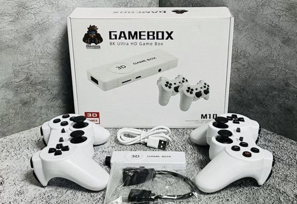 Игровая приставка GAMEBOX 8K ultra 64 BG - купить с доставкой по ...