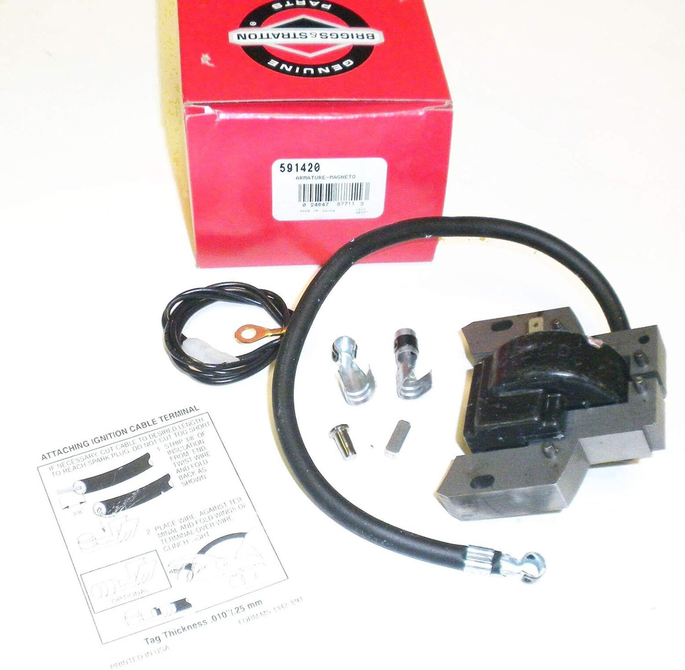 Модуль зажигания Briggs & Stratton 591420, 395489, 398593, 496914 ...