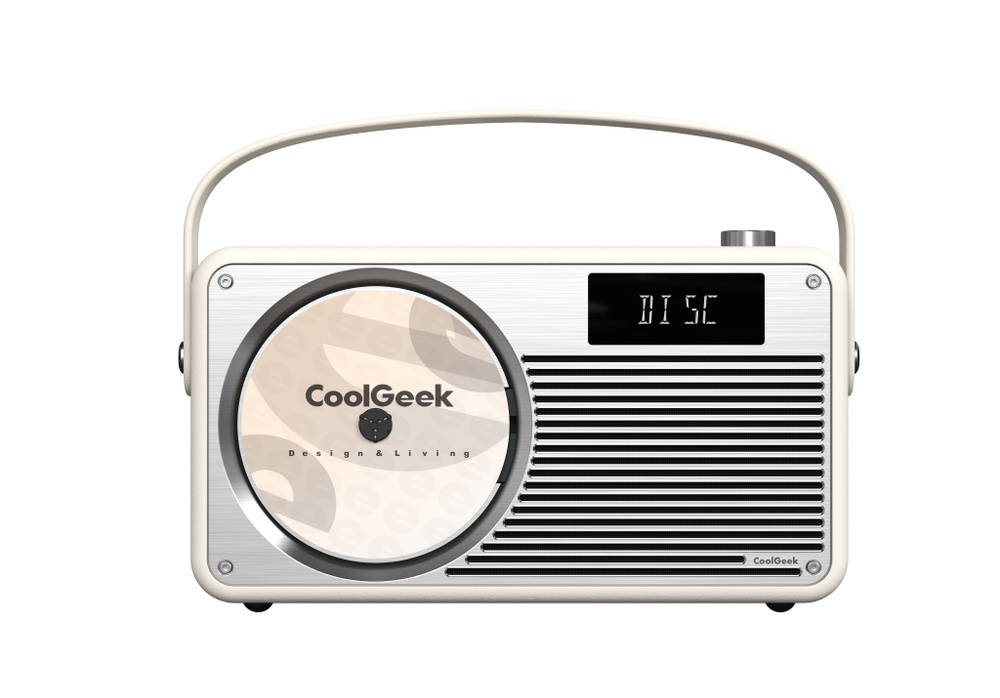 Высококачественный портативный проигрыватель компакт-дисков Cool GEEK ...