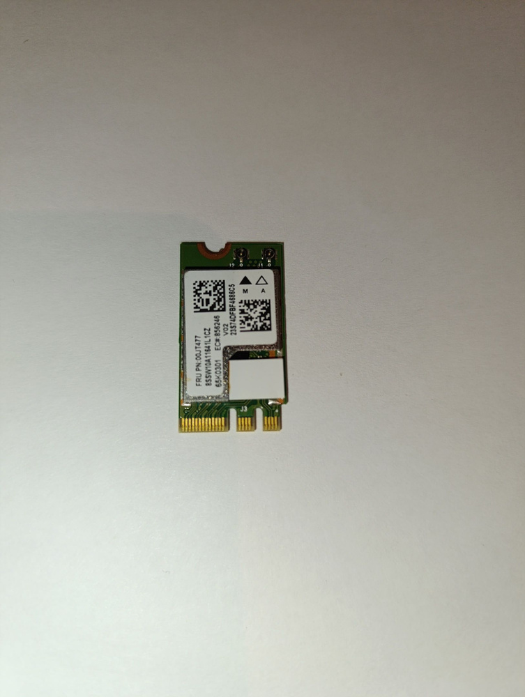 Wi-Fi+Bluetooth модуль Qualcomm Atheros QCNFA435 00JT477 V02 - купить с ...