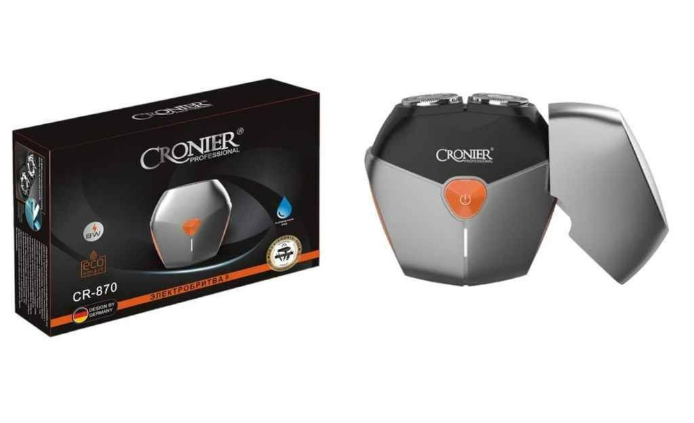 Электробритва CRONIER CR-870 - купить по выгодным ценам в интернет-магазине OZON (1478069922)