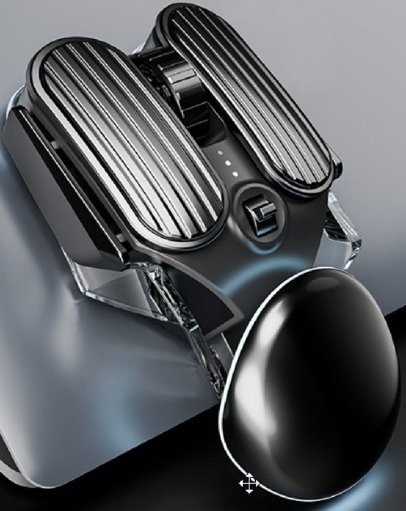 Игровая мышь беспроводная EWEADN беспроводная Q3 , черно-серый,Q3 ...