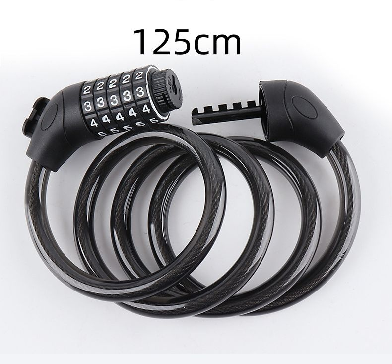 замок с паролем для велосипеда, черный - купить с доставкой по выгодным ...