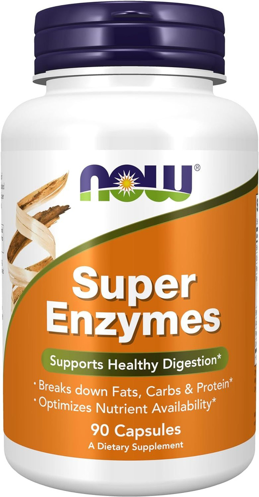 Суперферменты Now Foods Super Enzymes, 90 капсул - купить с доставкой ...