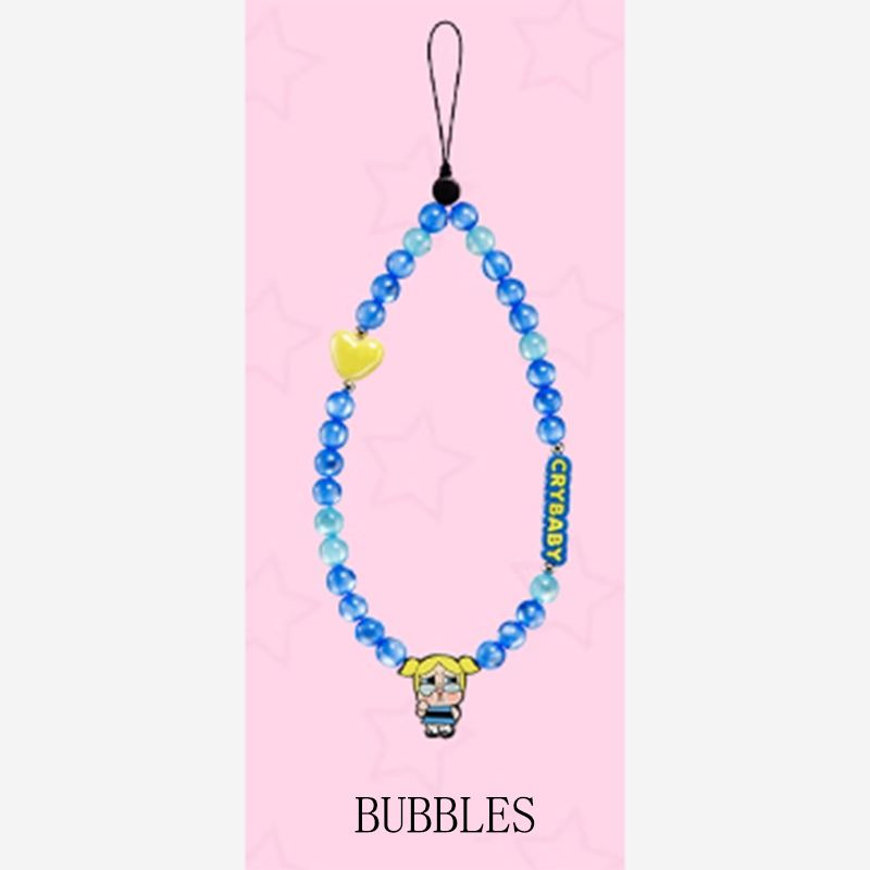 POP MART Phone Chain Perimeter Blind Box CRYBABY Powerpuff Girls Series ...
