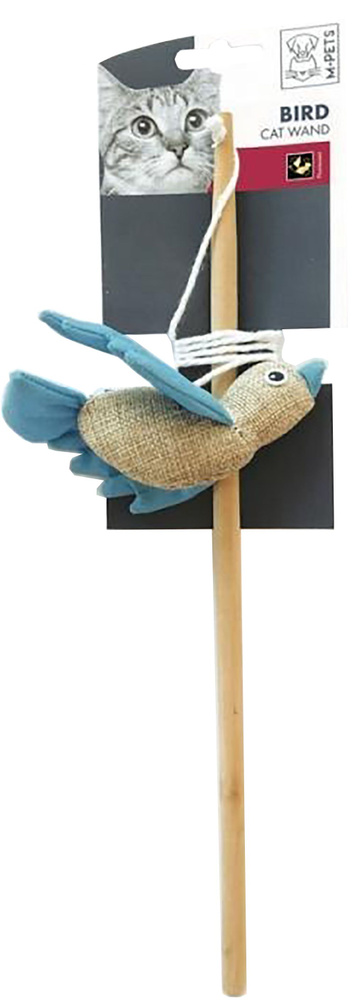 MPets Игрушка-дразнилка Птичка для кошек, 35 см купить на OZON по ...