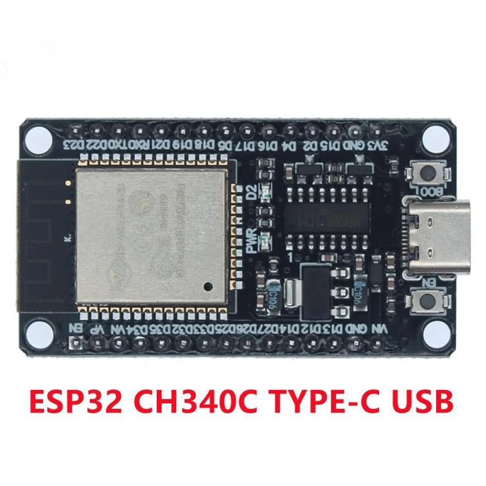 Макетная плата Nodemcu Esp32 Esp Wroom 32 Ch340 Type C Wifi Bluetooth Lua сверхнизкое