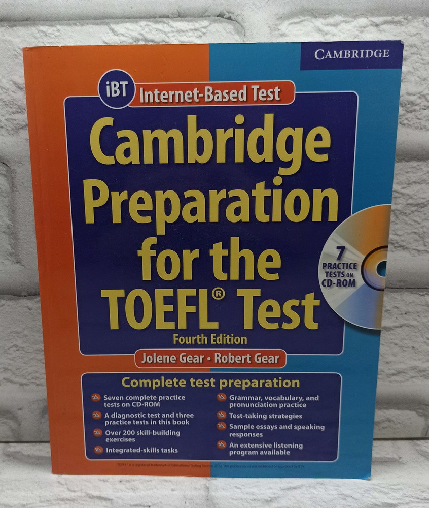Cambridge Preparation for the TOEFL TEST iBT Internet- Based test ...
